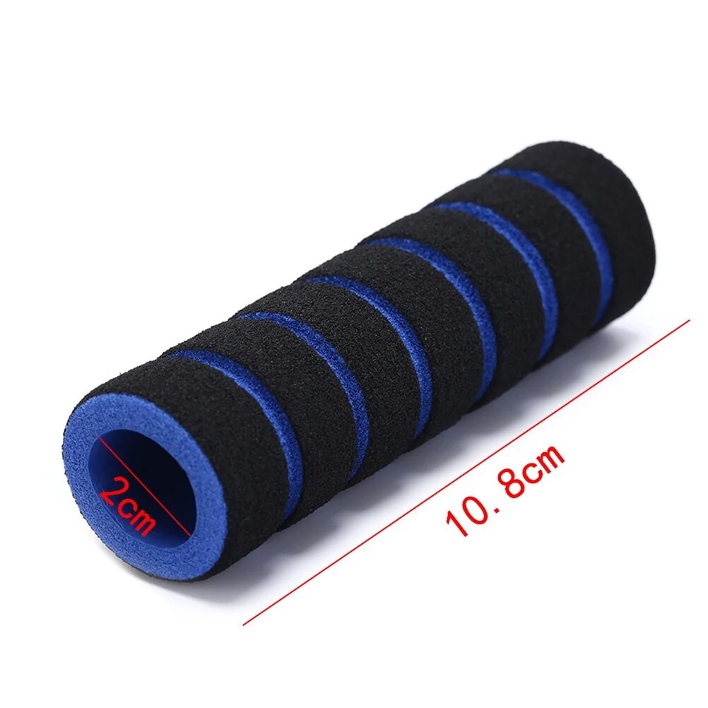 ♨1Pair High Quality Bike Racing Bicycle Motorcycle Handle Bar Foam ...