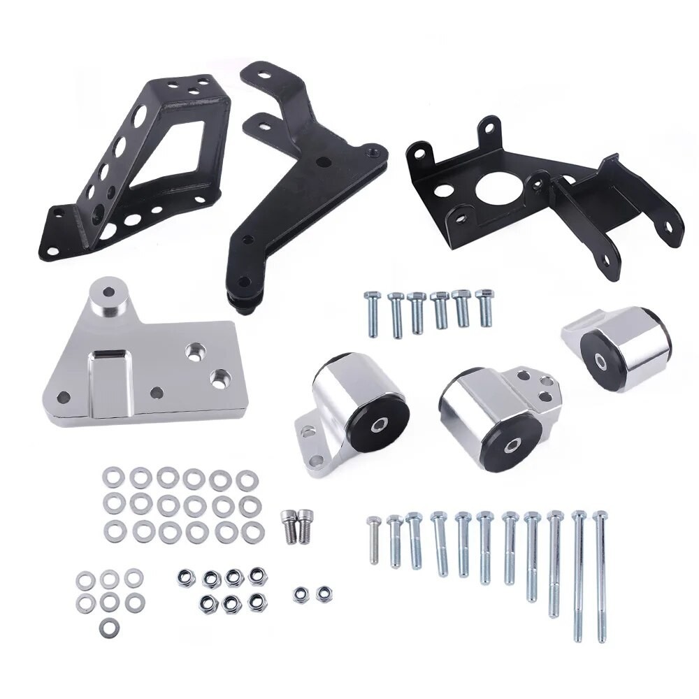 Racing Aluminum Engine Mounts For HONDA CIVIC 92-95 EG Chassis Engine ...