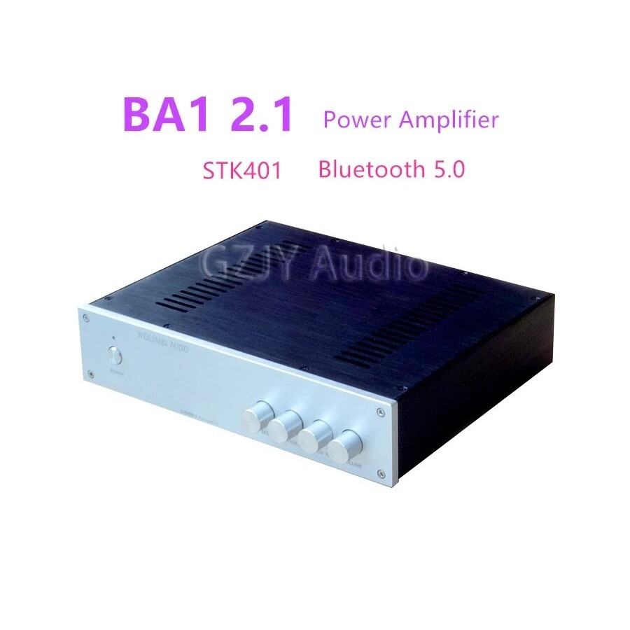 Excellent STK401 BA1 2.1 Channel Subwoofer Bass Home Audio Amplifier ...