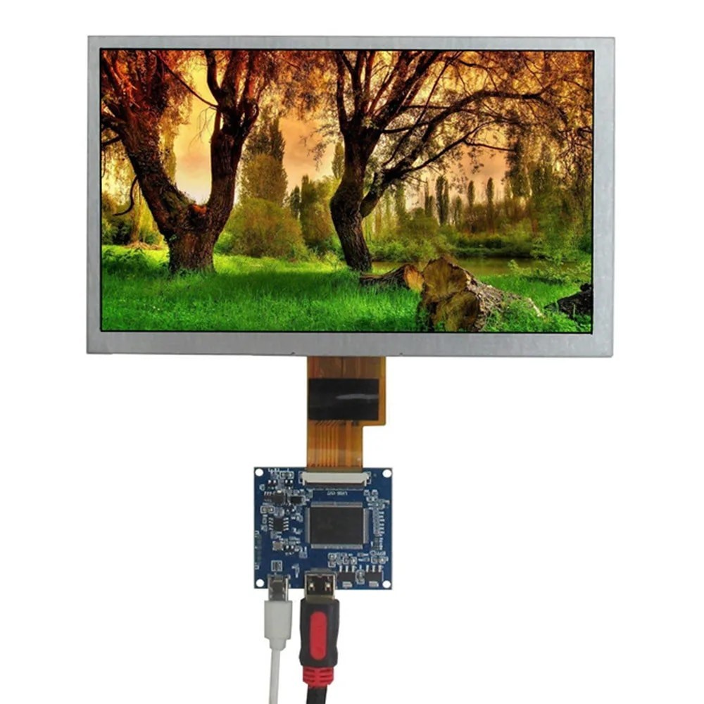 8 Inch 1024x600 DIY Multipurpose Portable LCD Screen Display Driver ...