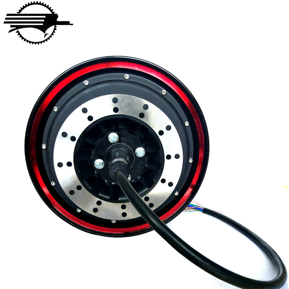 High Speed 96V 5000W Electric Car Brushless Dc Wheel Hub Motor | Shopee ...