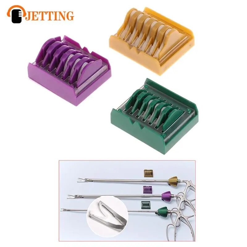 Medical Plastic Laparoscopic Polymer Ligation Clips Hemolok Clips ...