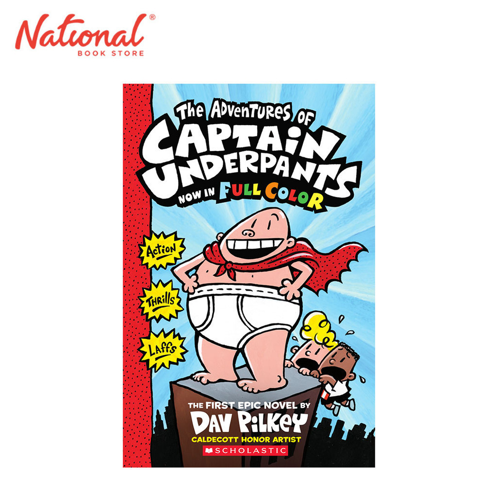 Captain Underpants 1: Adventures Of Captain Underpants By Dav Pilkey ...