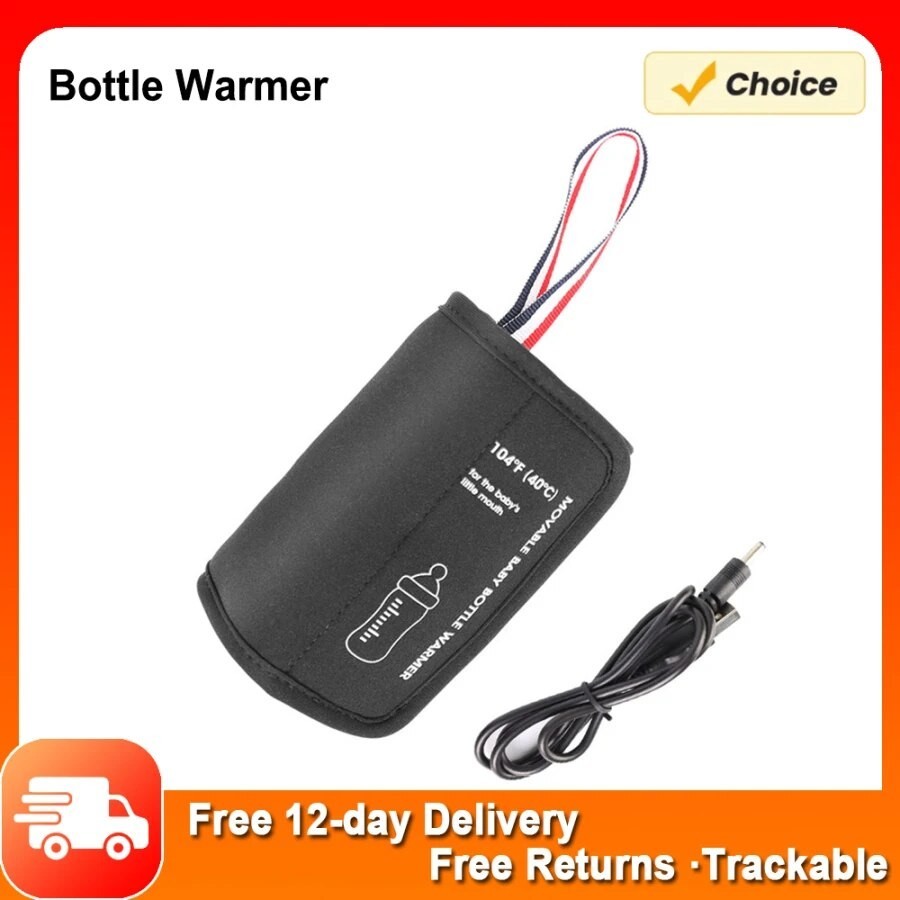 Portable USB Bottle Warmer Travel Milk Heat Keeper Car Baby Bottle ...