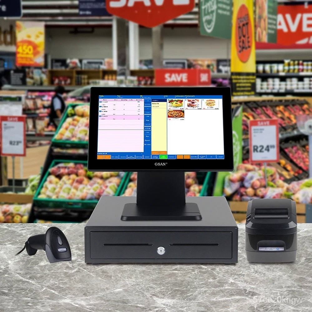 OQVG Online Pos System Multi-Point Capacitive Touch Control Cash ...