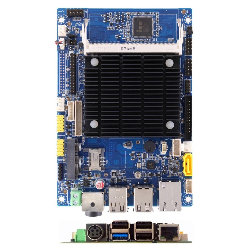 FKER Cheap Mini Computer Mainboard 1LAN 4USB AIO Industrial PC POS ...
