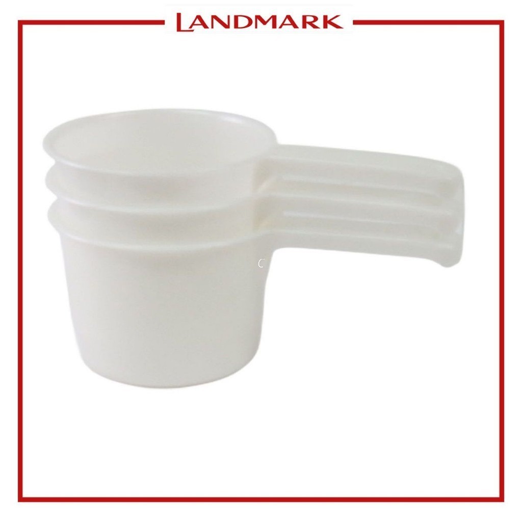 Klio Water Dipper Set Of 3 Pearl White 11.3X15.5X11.3Cm | Shopee ...