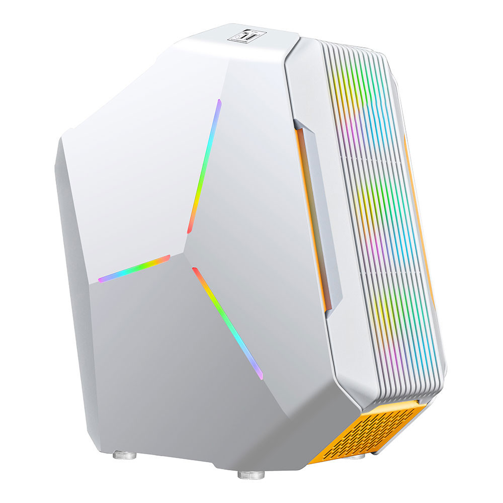 New Design Mid Tower ATX Computer Case Aluminum ITX Form Factor Gaming ...