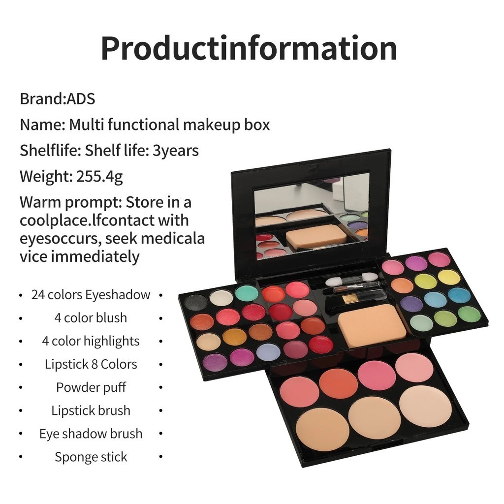 2024.COD Set Eye Makeup Makeup Bronzer Kit Concealer Set Face in ...