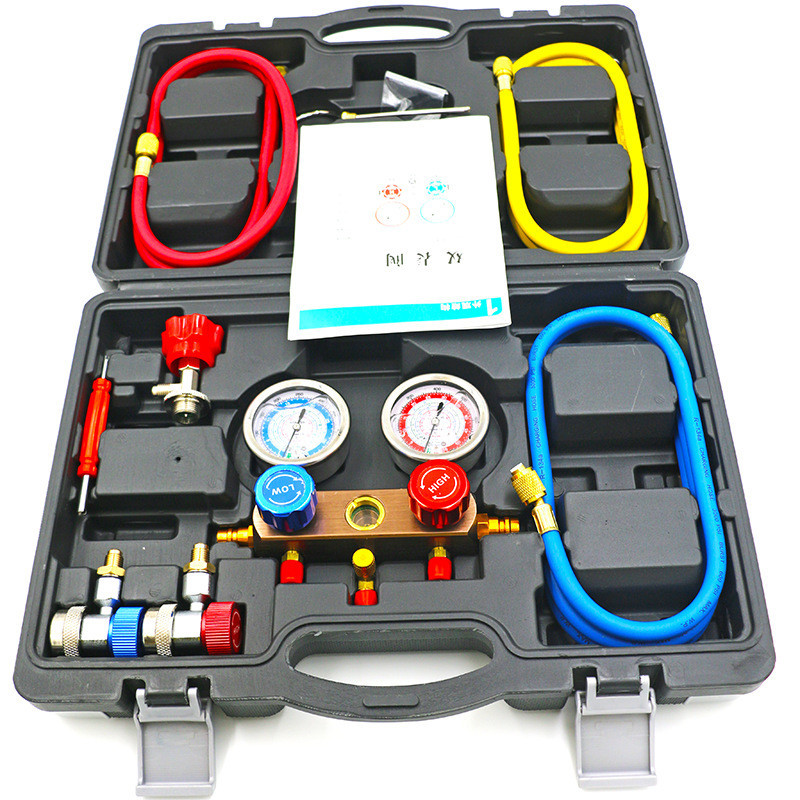 Car Air Conditioner Fluoride Tool Set Universal Quick Release ...
