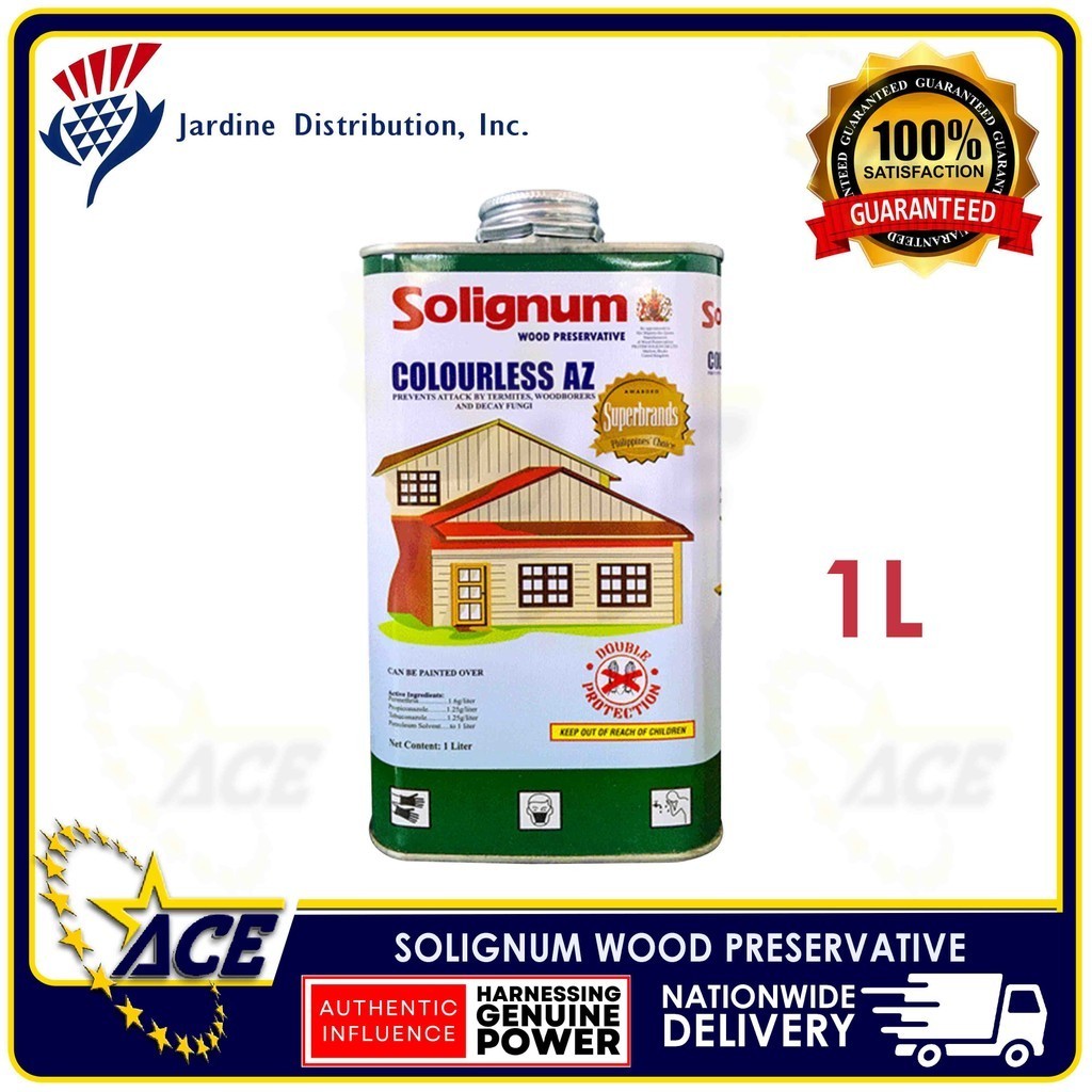 Jardine Solignum Wood Preservative Clear - Colorless / Colourless AZ 1 ...