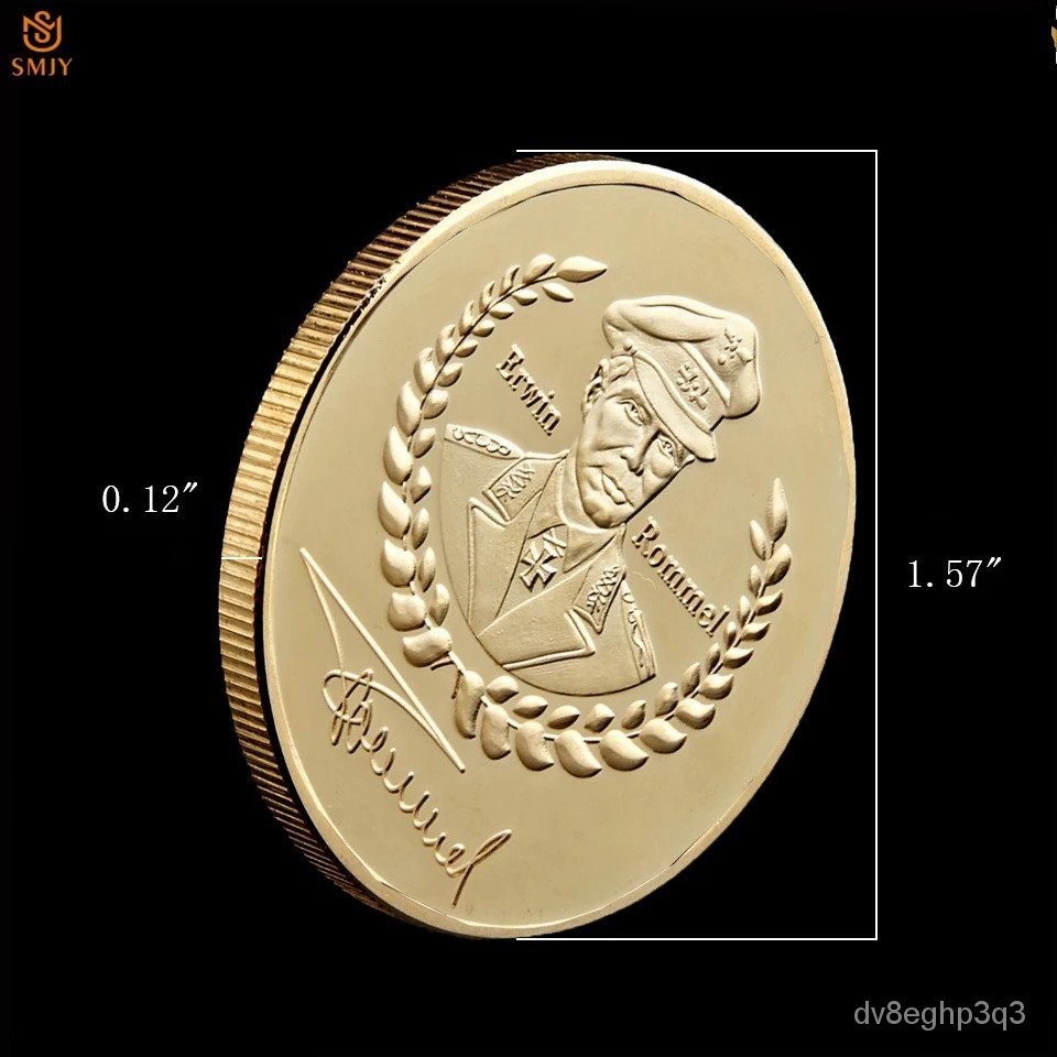 1891-1944 WW II Erwin Rommel Wehrmacht Field Marshal World Celebrity ...