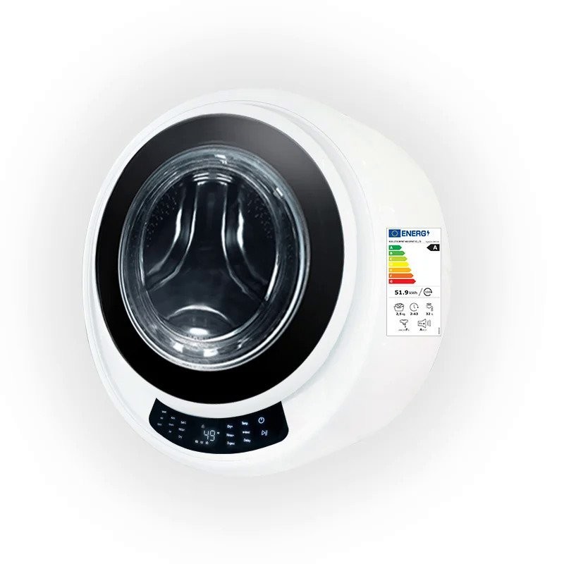 JQGV 3KG Wall Mounted Mini Washing Machine With Dryer Mini Lavadora Y ...