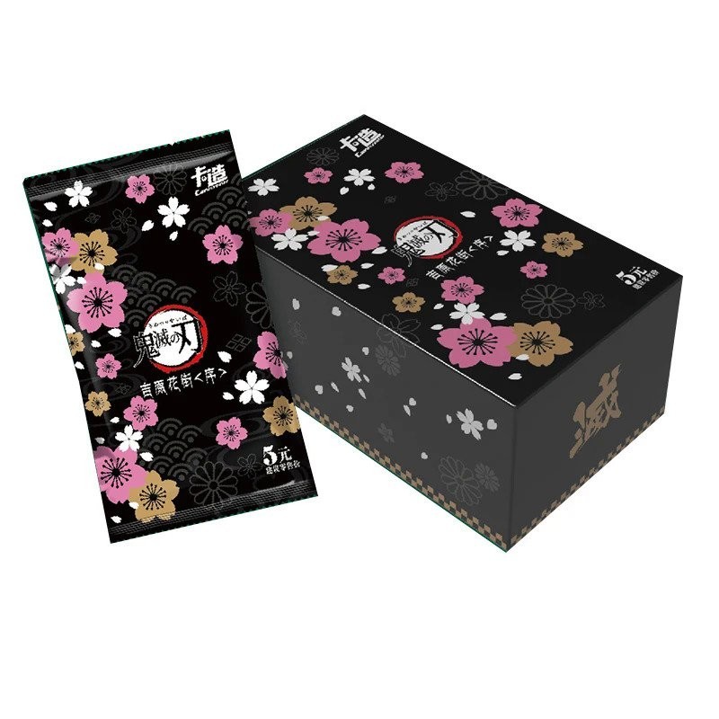 Demon Slayer Cards Box Promo PR Pack Anime Demon Slayer Booster ...