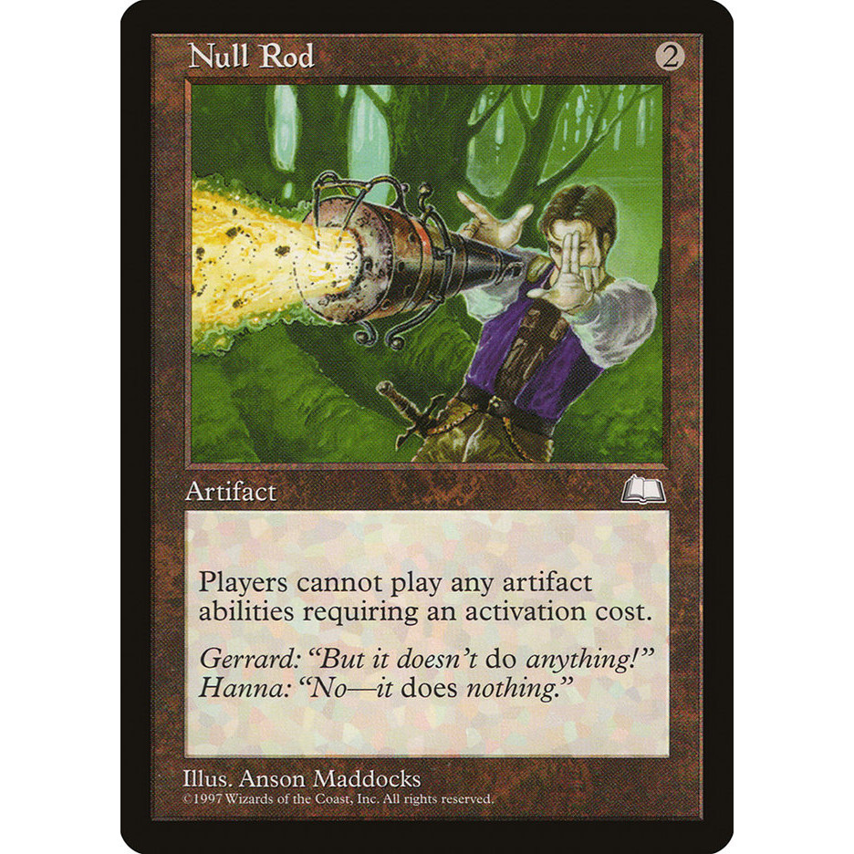 Pr0xy Card - Null Rod | Weatherlight (WTH) | Shopee Philippines
