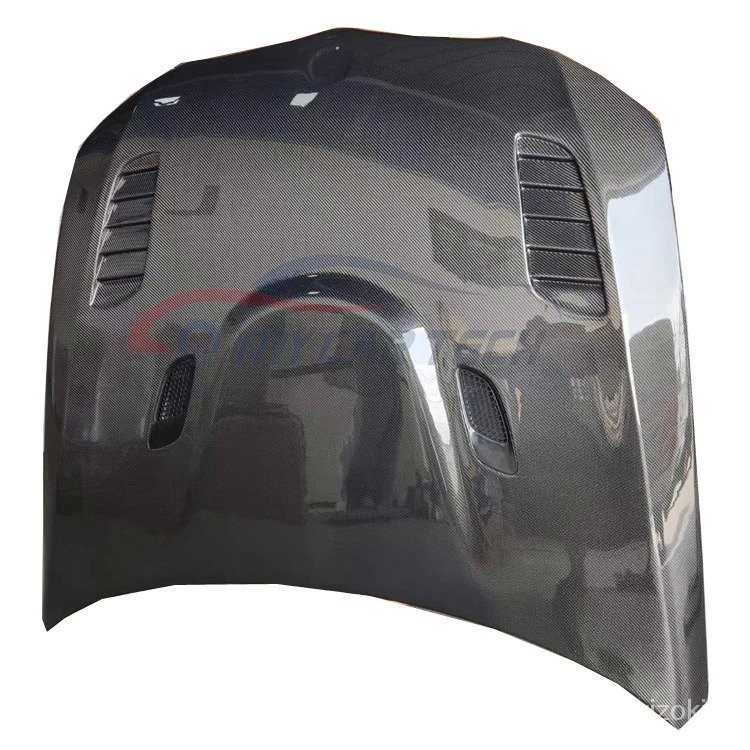 ARB1 V Style Carbon Fiber Engine Hood Bonnet for 2009-2012 BMW 3 Series ...