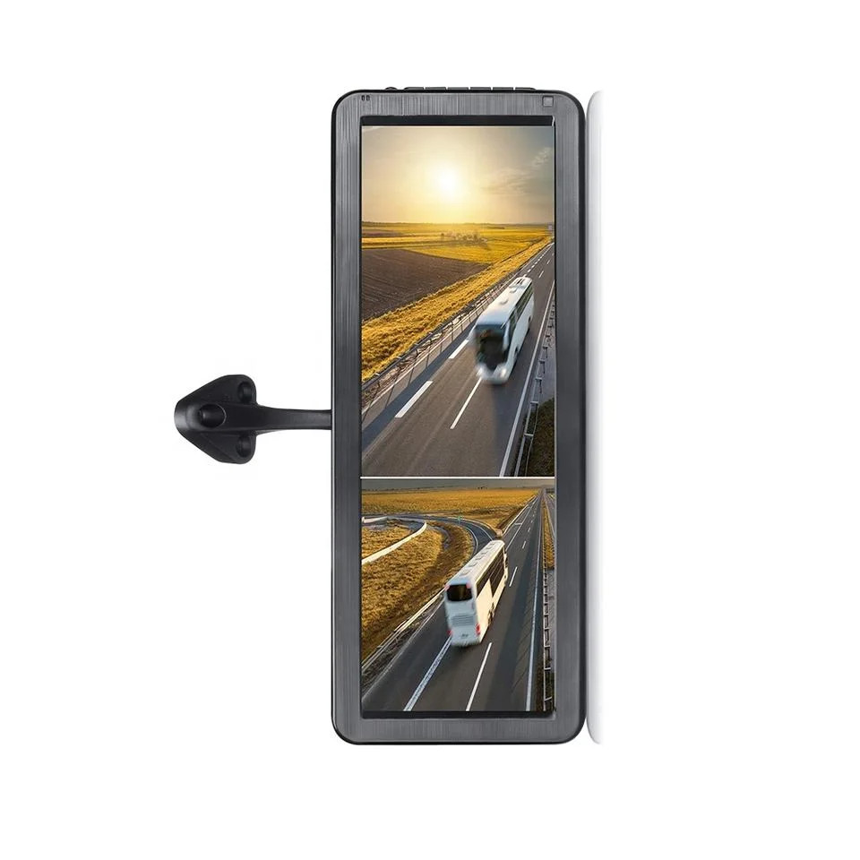 Inch 12.3 Dual 2 Lens Car Dash Camera Front Bus DVR Video Split ...