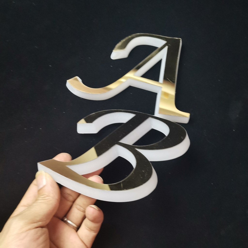 Flat cut acrylic letter sign Custom Acrylic Signage Logo Plastic ...
