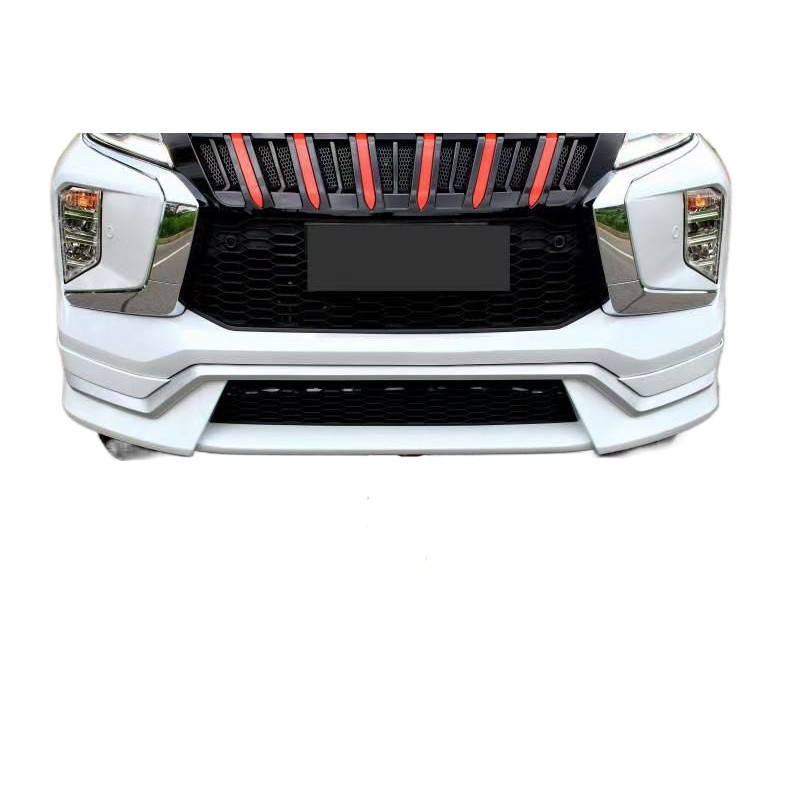 Body Kits for Pajero 2016-2020 Front and Rear Bumper Guard Front Grille ...
