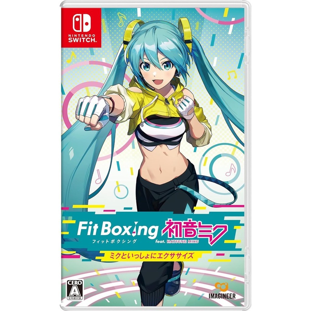 Brand-New Nintendo Switch Fit Boxing feat. Hatsune Miku Miku to Issho ...