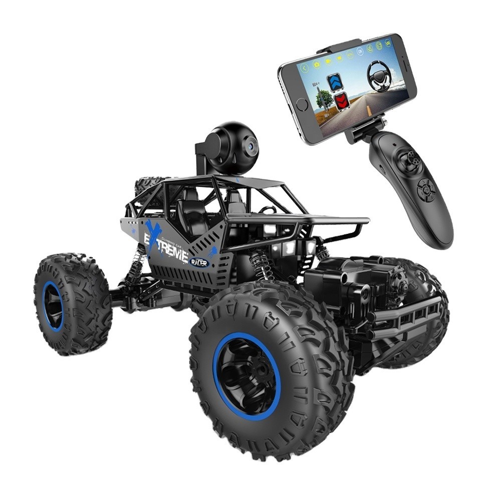 Dual Mode Speed 2.4G 1/16 Climbing 4WD FPV Remote Control RC Camera Car ...