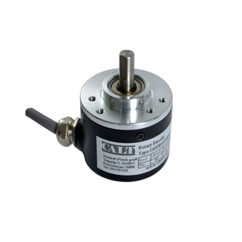 GHS3806 homemade motor shaft mechanical rotary encoder calt push pull ...