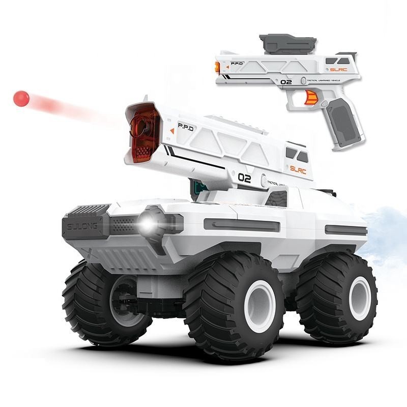 Gel Bullet Launch 2 in 1 RC Stunt Tank With Gel Gun Spray Shooting ...