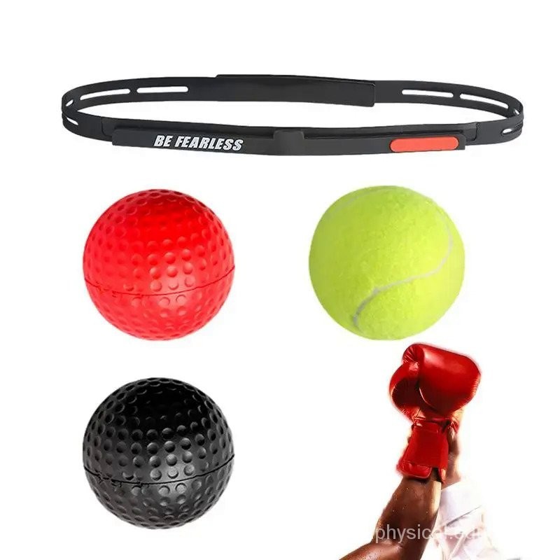 @Boxing Training Ball Agility Ball Boxing Reflex Balls With Headband ...