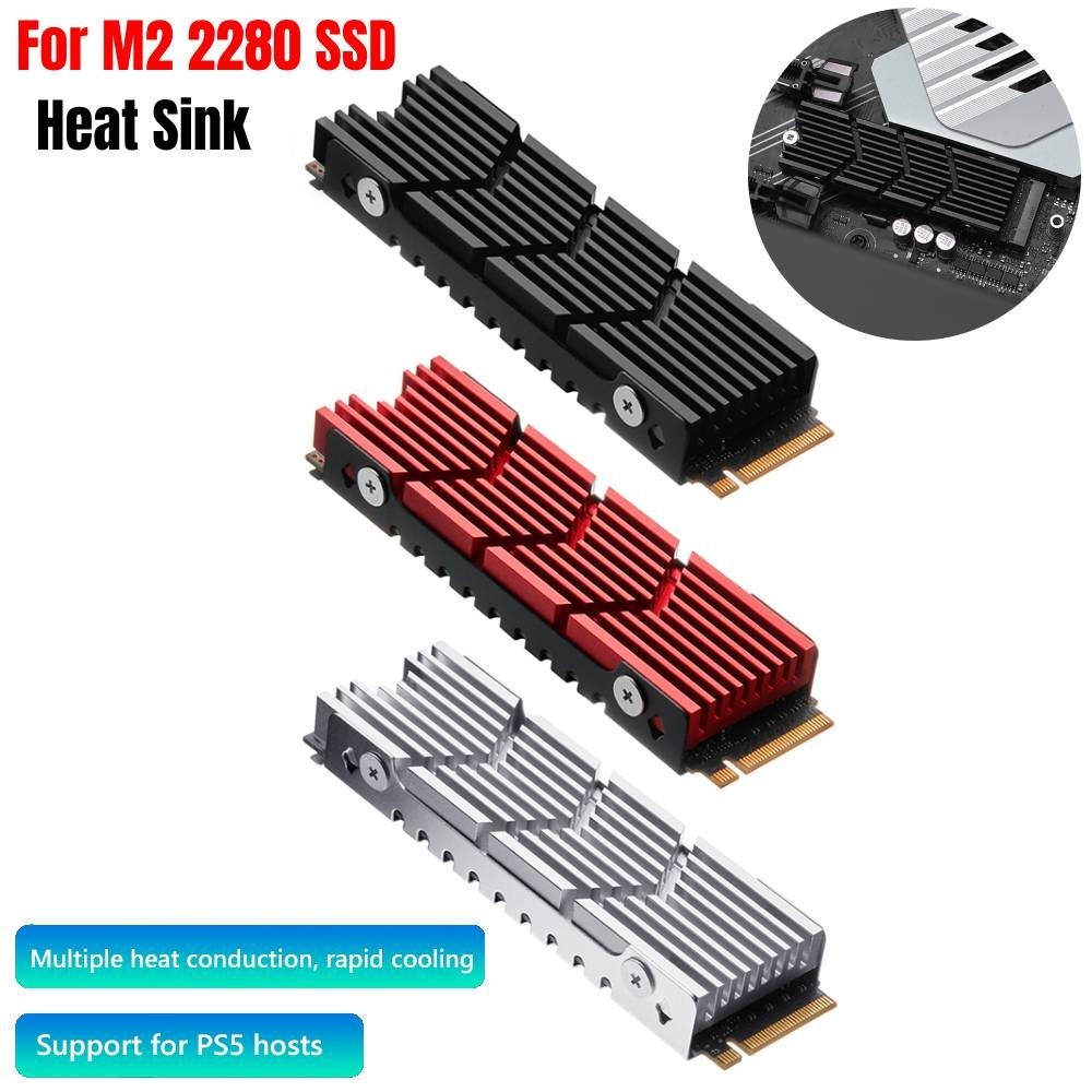 M.2 2280 NVMe Heat Sink heatsink M.2 SSD Radiator Heat Sink Cooling ...