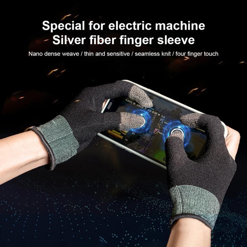 Hand Cover Game Controller For PUBG Sweat Proof Non-Scratch Sensitive Touch Screen Gaming Finge ...