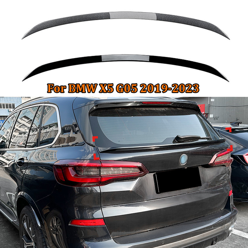 ☮Car Tail Wing Fixed Wind Spoiler Rear Wing For BMW X5 G05 2019-2023 ...