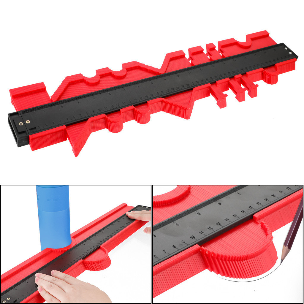 Shape Gauge Plastic Profile Copy Gauge Hand Tool Duplicator Scale ...