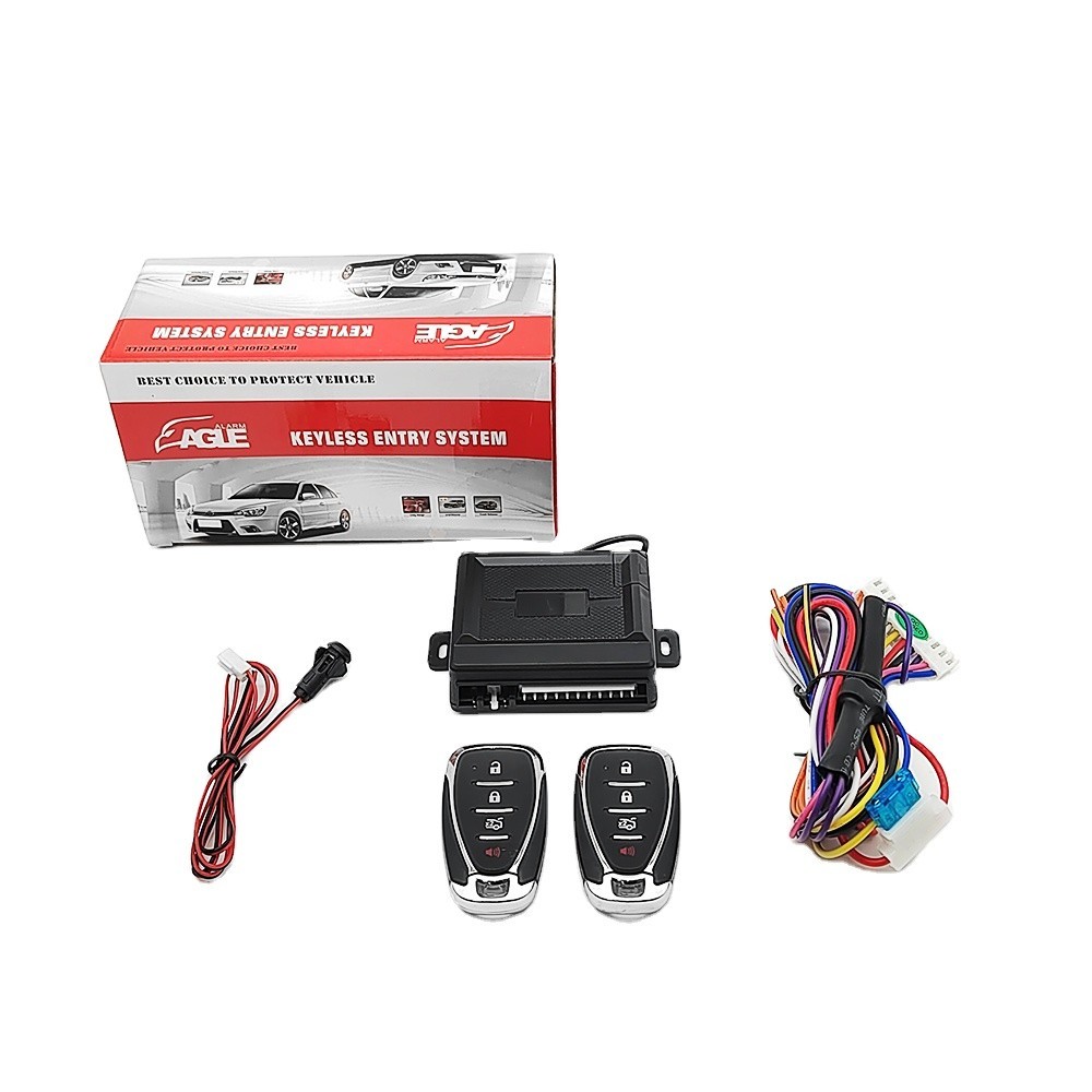 Car DC12V passive remote control keyless entry door lockunlock Smart ...