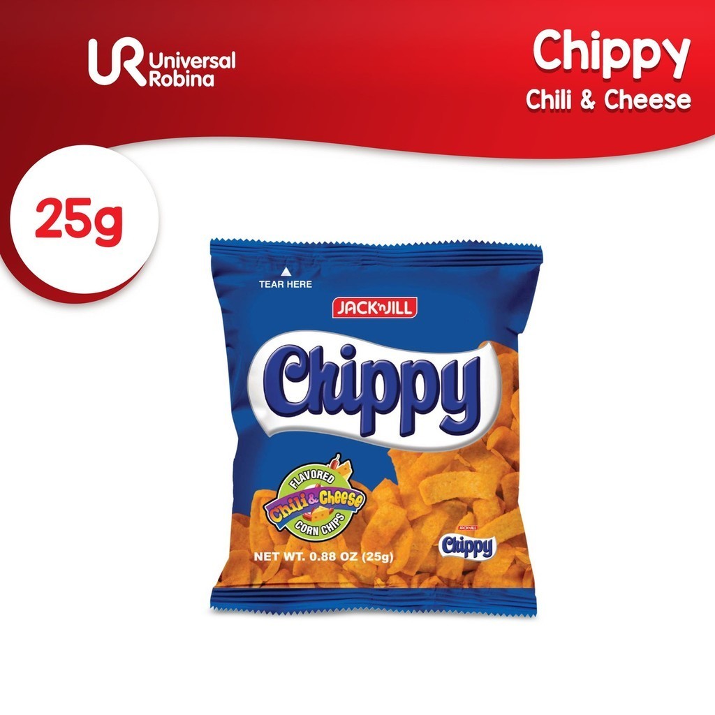 Chippy Chili & Cheese Flavored Corn Chips 25g | Shopee Philippines