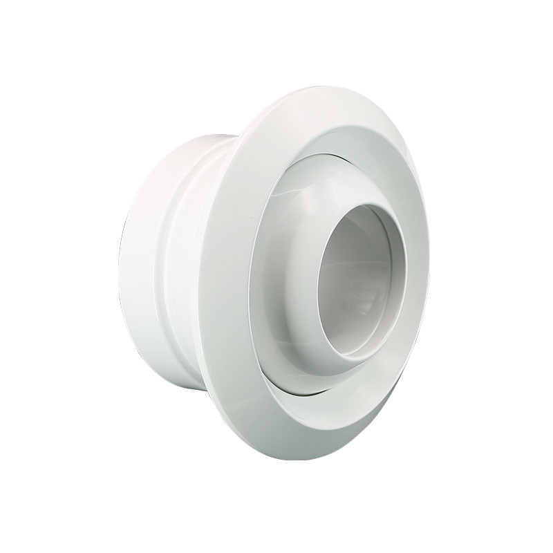 Jet Nozzle Air Diffuser with damper air outlet spherical ceiling ...