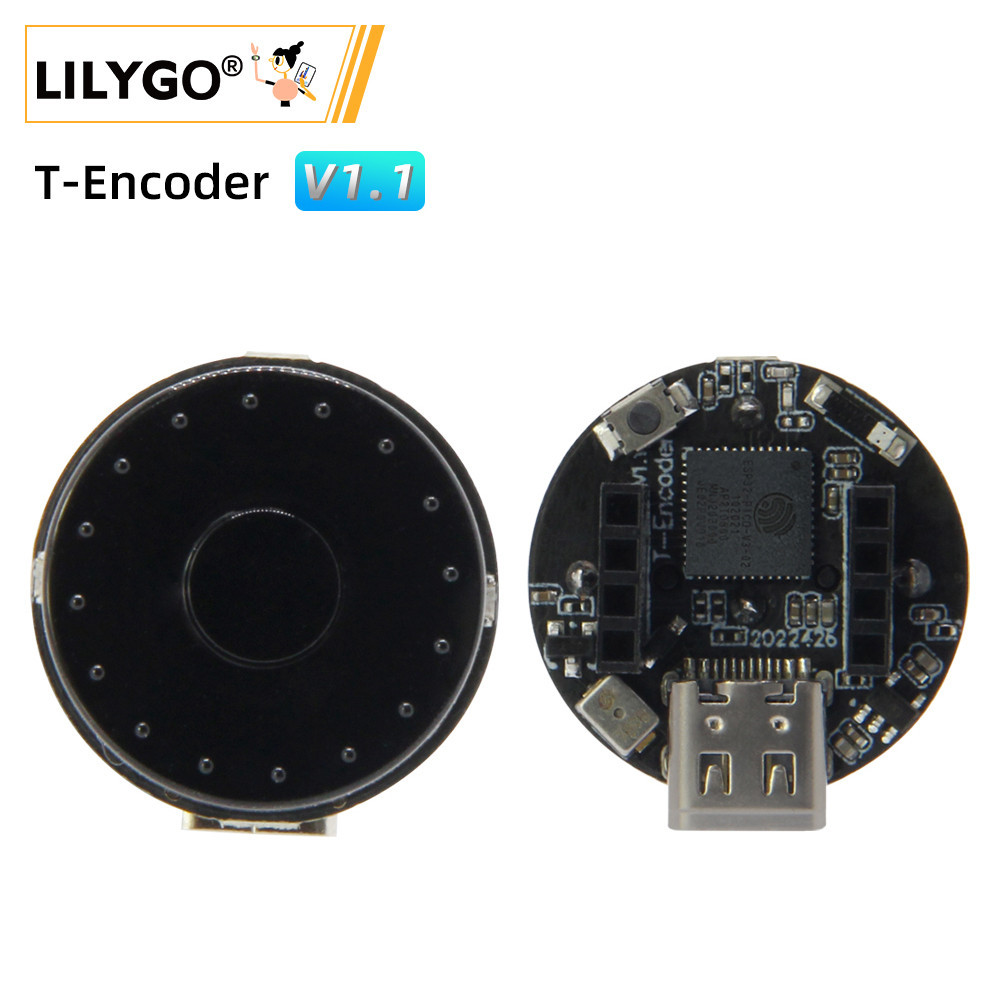 Lilygo T Encoder Esp32 Wireless Module Rgb Led Ring Encoder T U2t Downloader Wifi Bluetooth