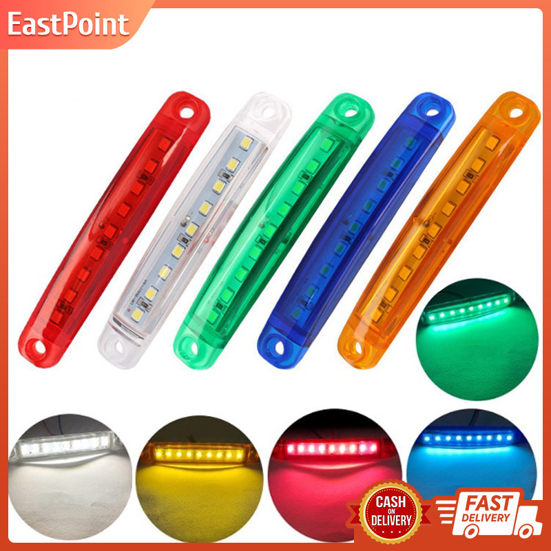 24V 9LED Truck Side Light Marker Trailer Lamps for Trucks Clearance ...
