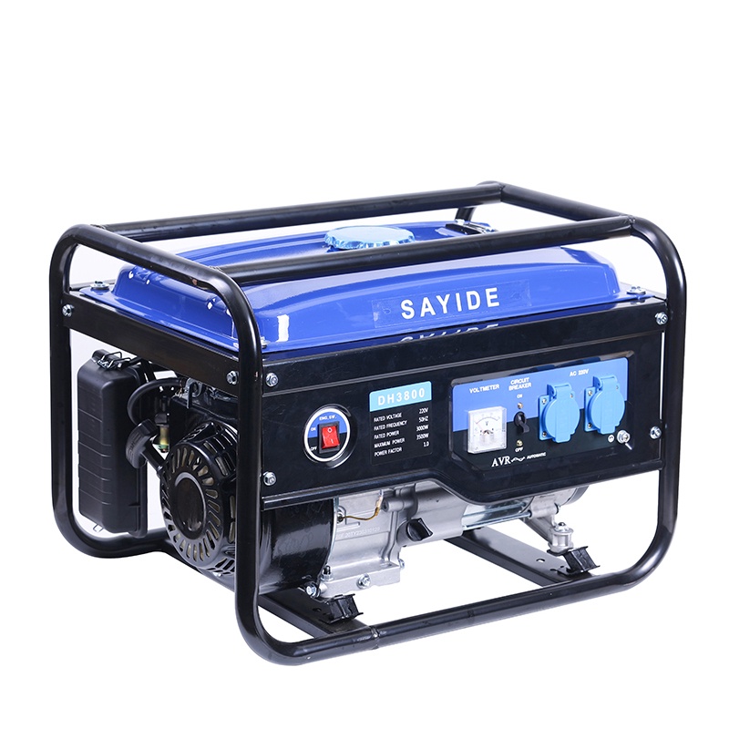Outdoor single phase hand start 220v small portable generator 3KW 5KW 6 ...