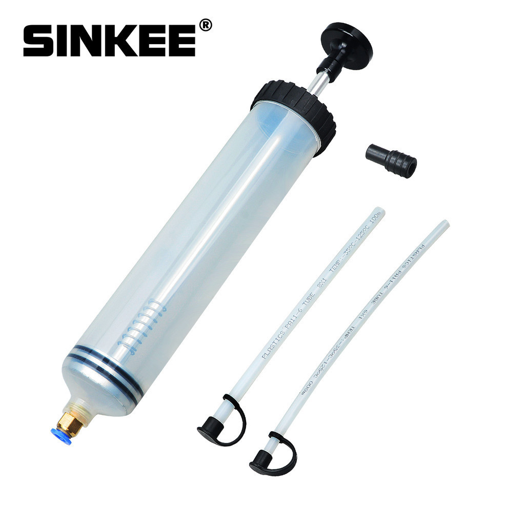 ۞1.5l Fluid Change Inspection Syringe Engine Gearbox Oil Transfer Pump ...