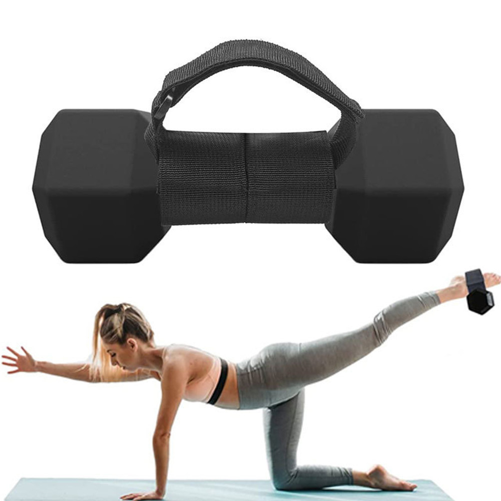 ☮2Pc Dumbbell Foot Strap Ankle Weight Tibialis Trainer Knee Raises ...
