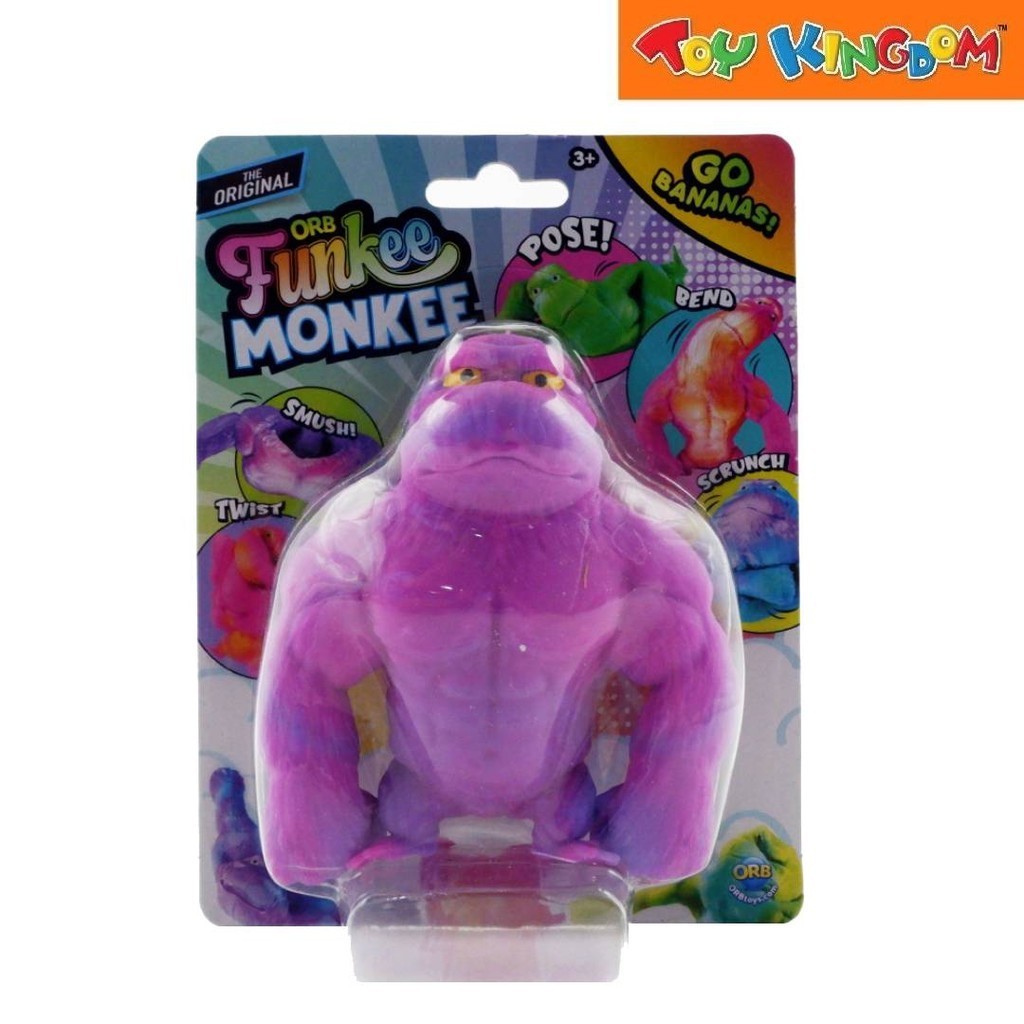 ORB Funkee Monkee Purple Mega Squishy Toys | Shopee Philippines