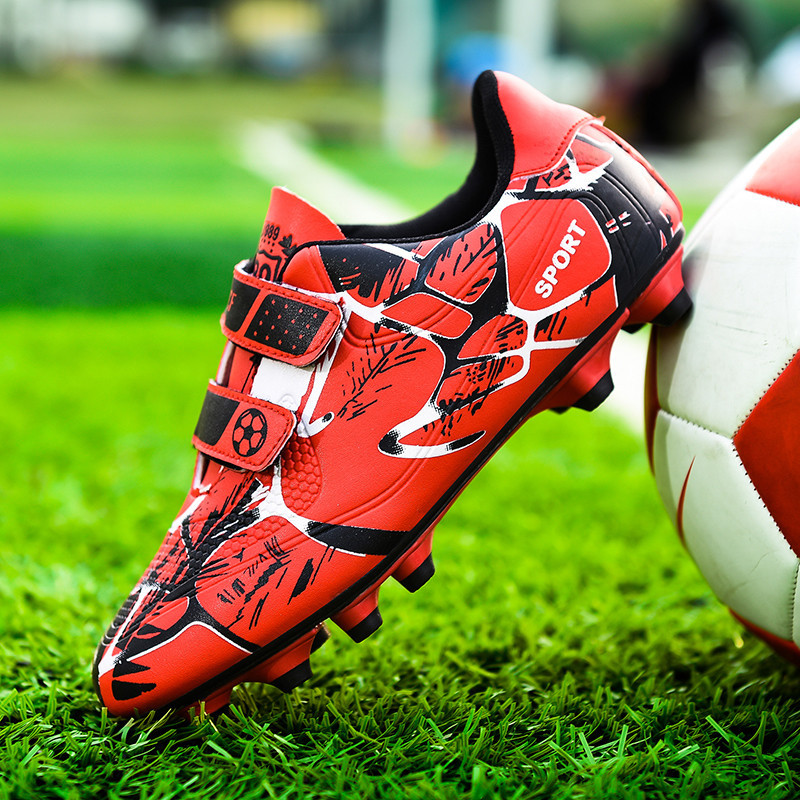 Non-slip Kids Soccer Shoes FG/TF Professional Football Boots For Boy ...