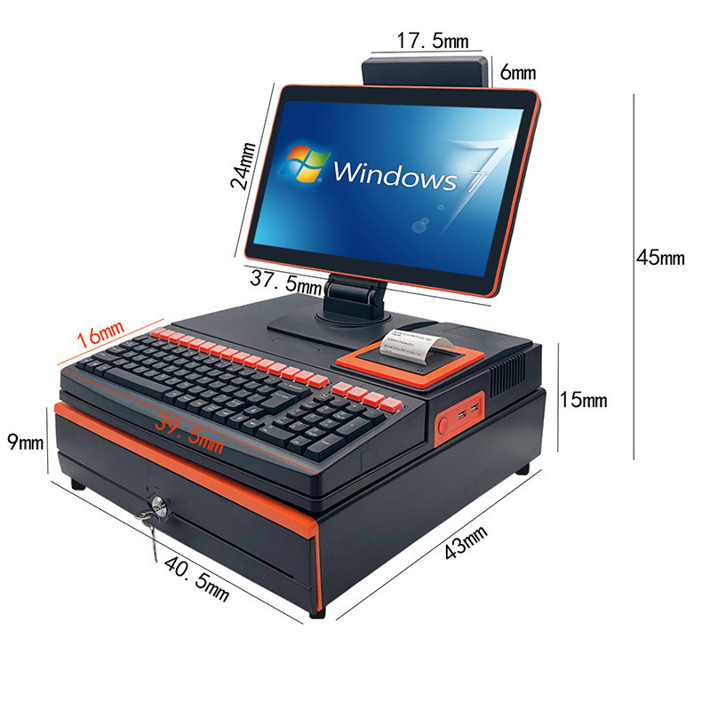 Pos Economical All In One Electronic Cash Register Machine Caisse ...