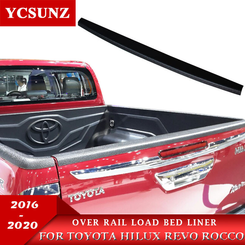 ☬ABS Rail Guard Over Rail Load Bed Liner Accessories For Toyota Hilux ...