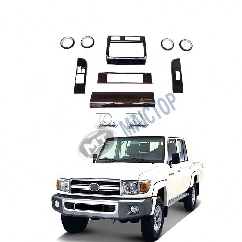 Maictop car accessories Lc79 Wooden Trim Interior For Land Cruiser 70 ...