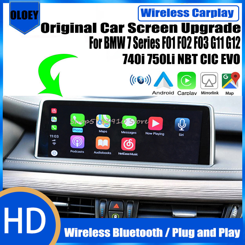 Wireless Apple CarPlay Android Auto interface Adapter Reverse Camera ...