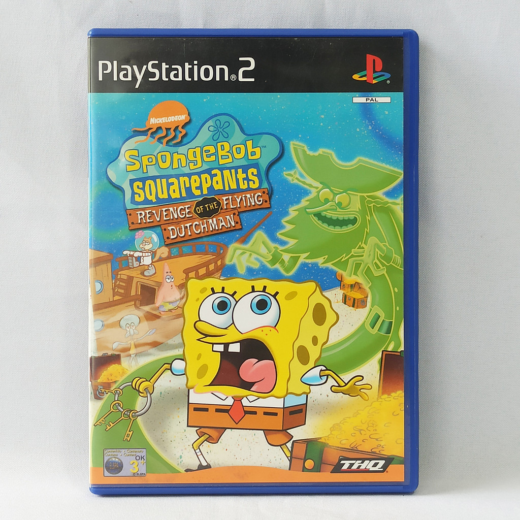 SpongeBob Squarepants Revenge Of The Flying Dutchman PS2 PlayStation 2 ...