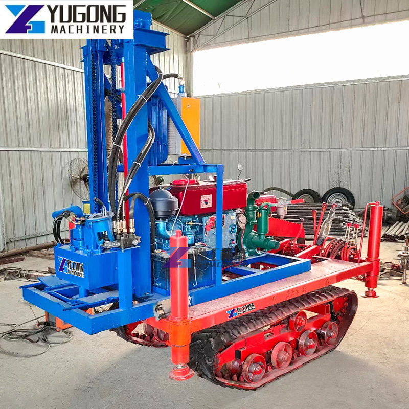 Hot Sales Diesel Gasoline Hydraulic Deep Water Well Drilling Machine ...