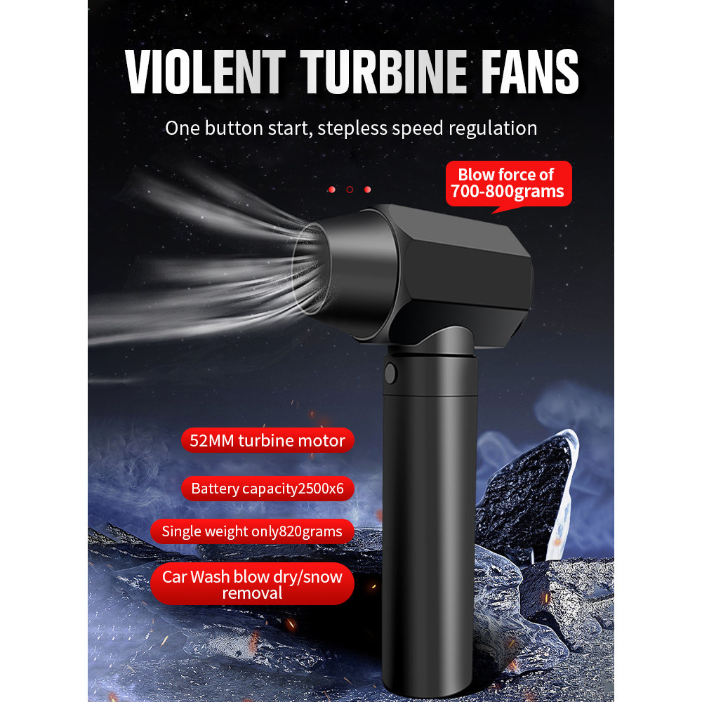 High Speed Turbo Fan 52MM Motorurbo Jet Fan Powerful Blower with High ...
