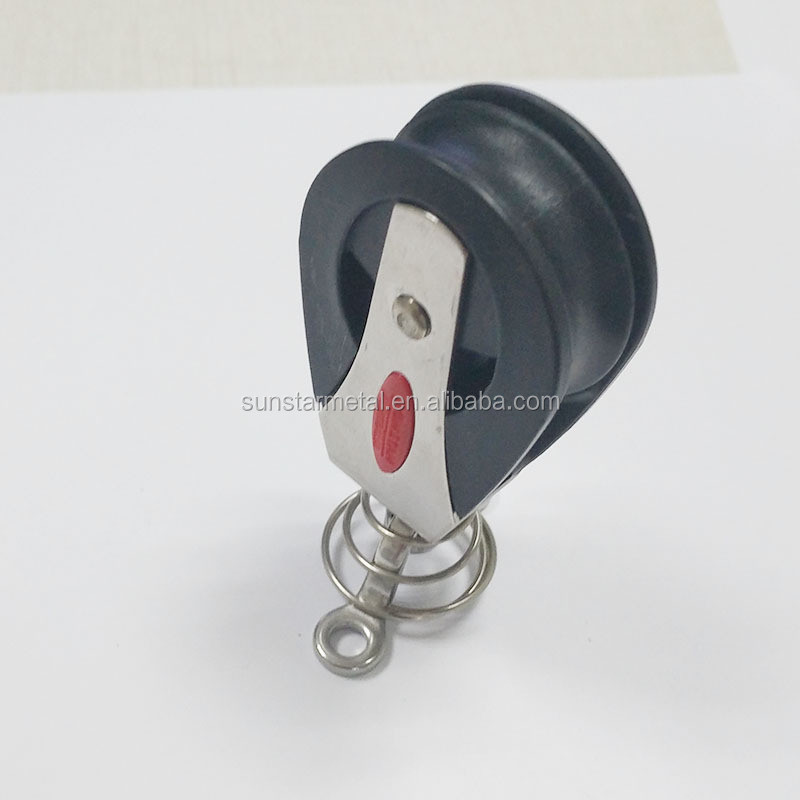 2" Sheave Block Universal Head Single Pulley Load Capacity marine ...